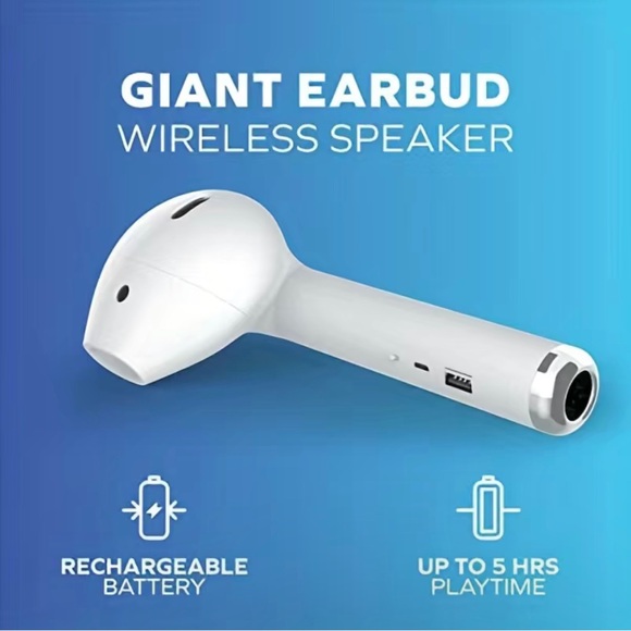 Other | Giant Earbud Wireless Bluetooth Speaker | Poshmark
